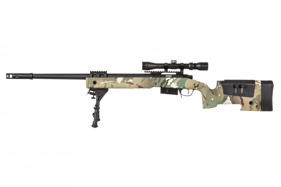 Specna Arms SA-S03 CORE High Velocity Sniper Rifle Replica with Scope ...