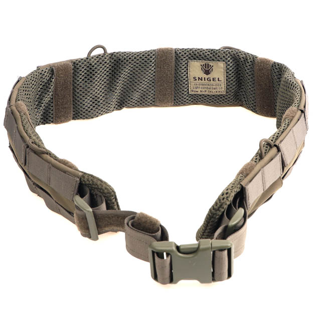 Bälte Snigel Light Combat Belt 1.0 grå Size 2