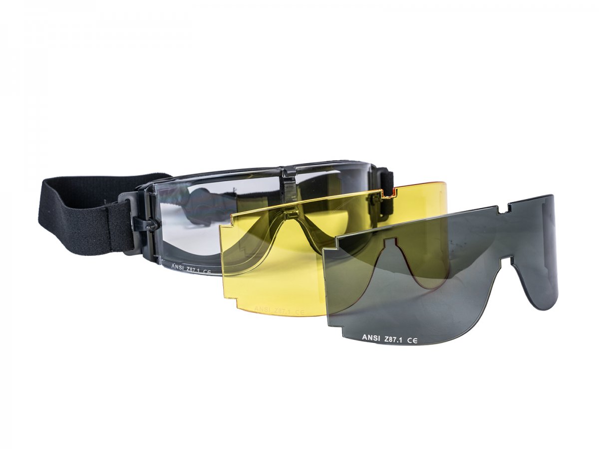 ASG Eye Pro Goggles EP-01 Clear - Taktisk Utrustning